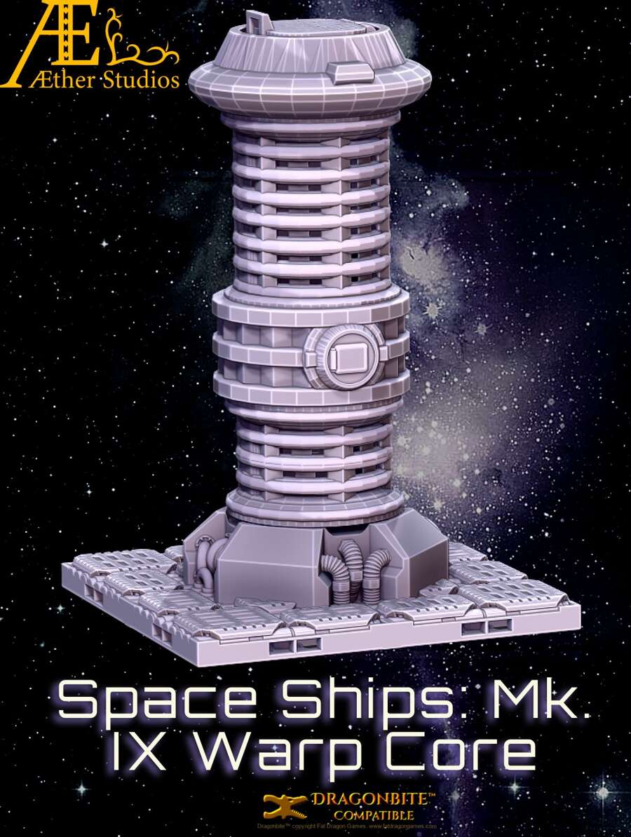 AESS321 – Space Ships: Mk. IX Warp Core - Aether Studios | Sci-fi ...