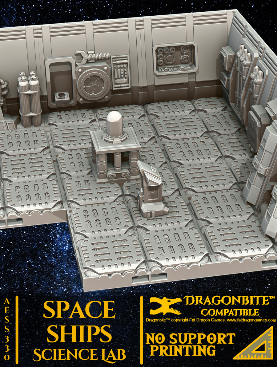 AESS330 - Space Ships: Science Lab - Aether Studios | Sci-fi | DriveThruRPG