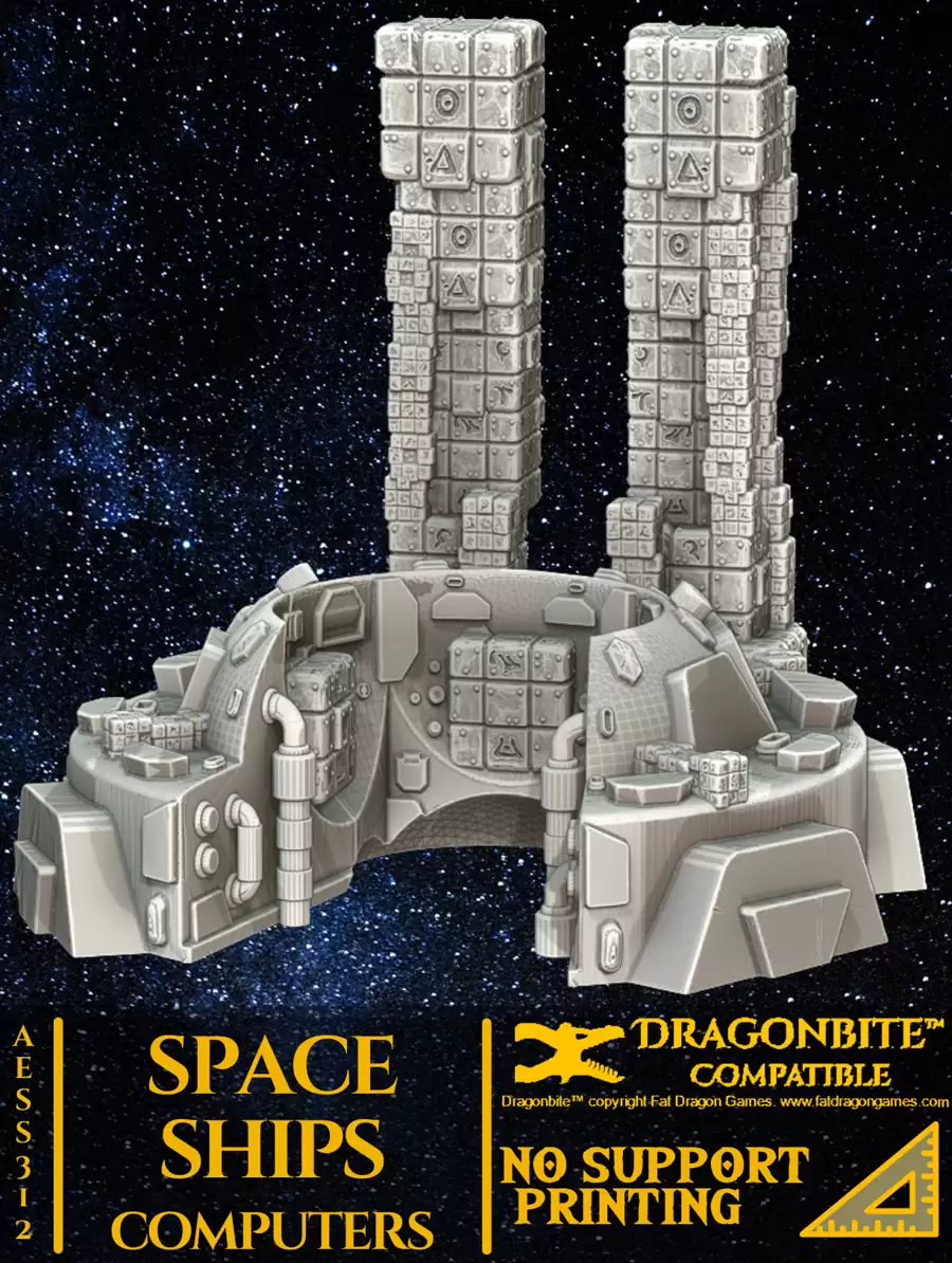 AESS312 - Space Ships: Computers - Aether Studios | Sci-fi | DriveThruRPG