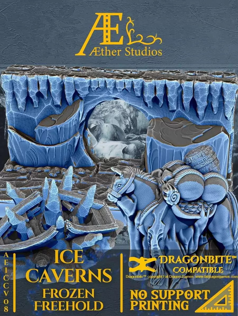 AEICCV08 - Ice Caverns: Frozen Freehold - Aether Studios | World of ...