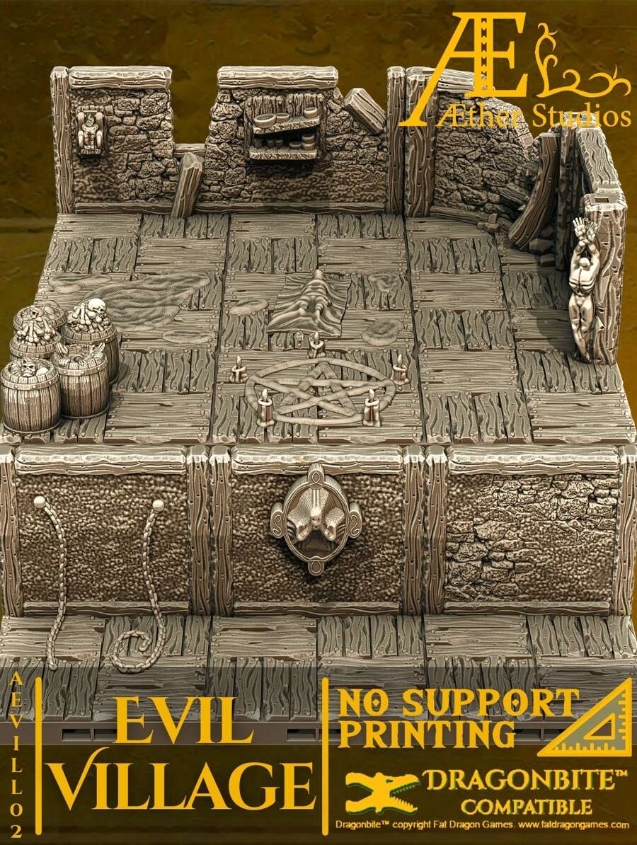 AEVILL03 - Evil Villages - Aether Studios | DriveThruRPG