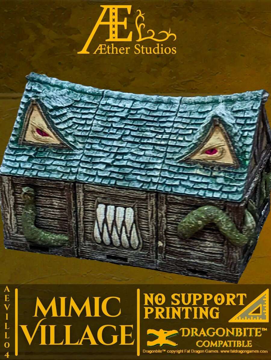 AEVILL04 - Mimic Village - Aether Studios | Aethertowne | DriveThruRPG