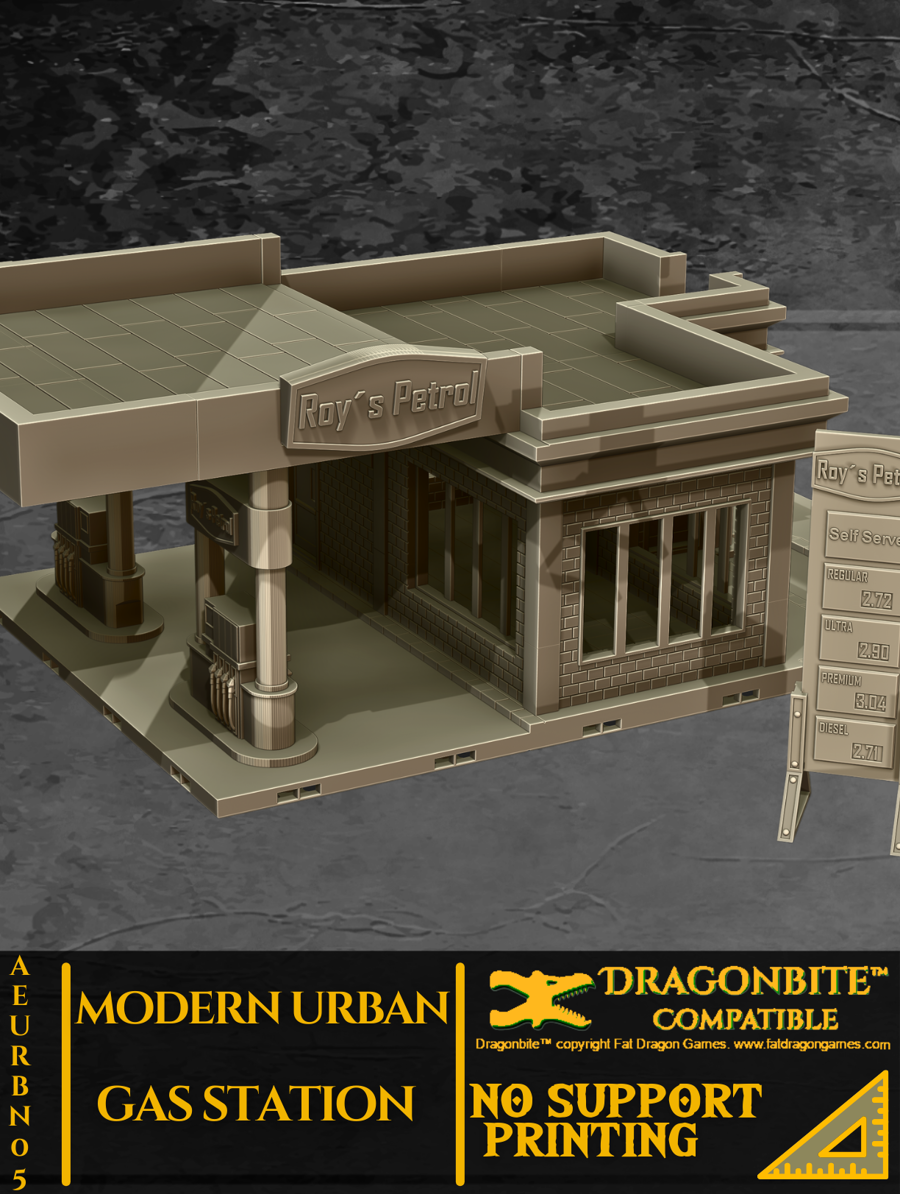 AEURBN05 – Modern Urban Gas Station - Aether Studios | World of Aach'yn ...