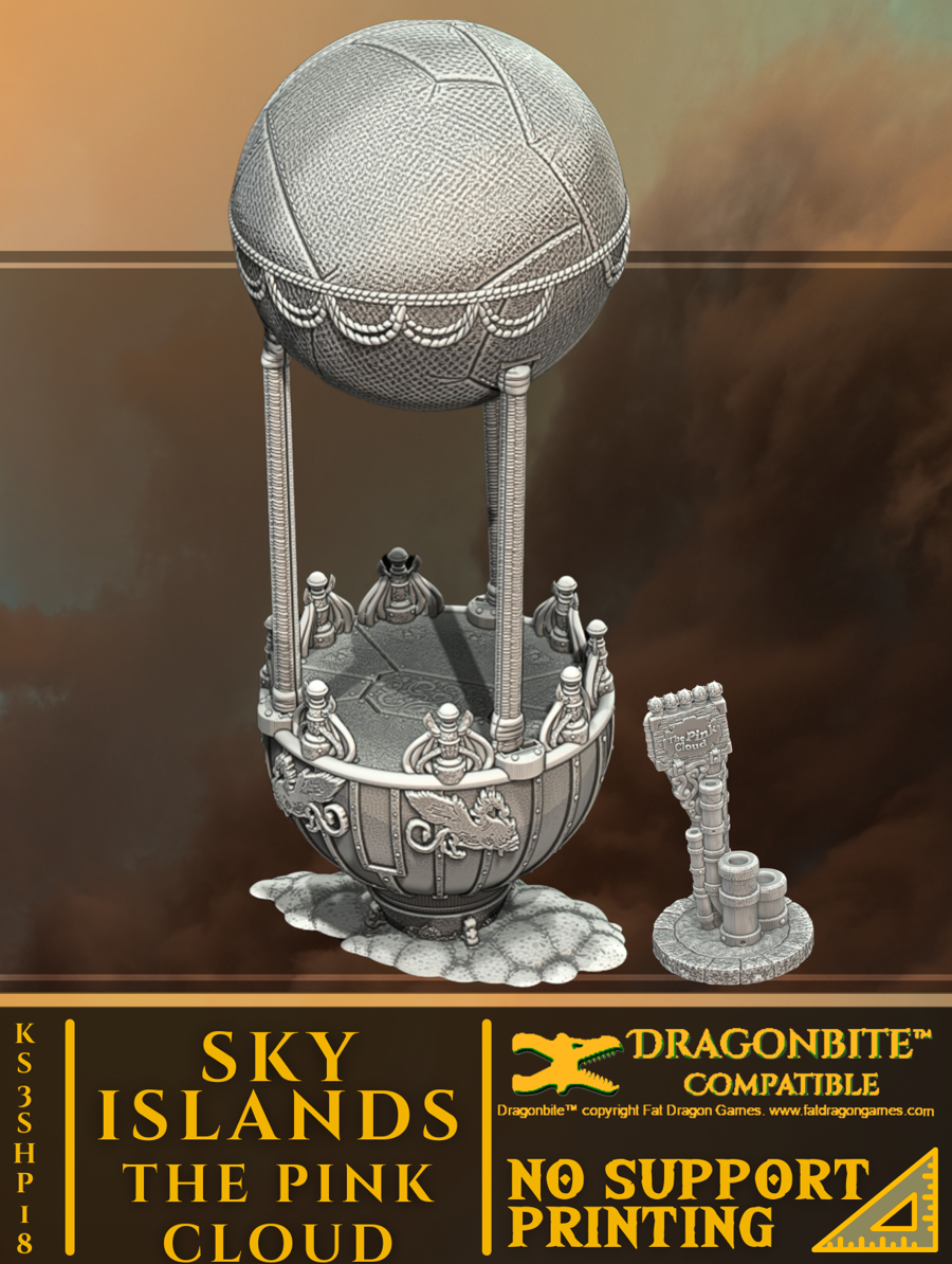 KS3SHP18 - The Pink Cloud - Aether Studios | World of Aach'yn | DriveThruRPG