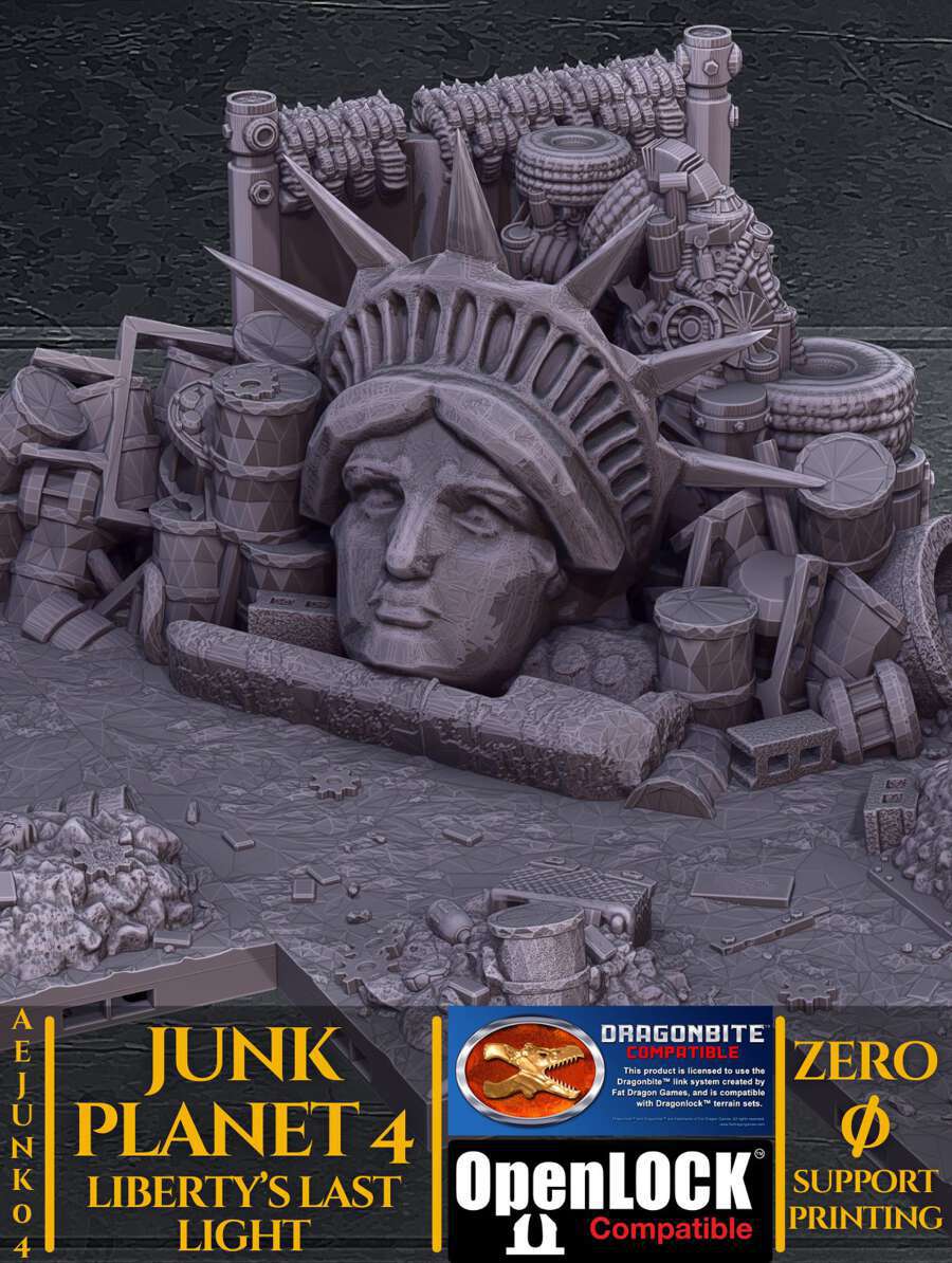 AEJUNK04 - Junk Planet 4 - Aether Studios | DriveThruRPG