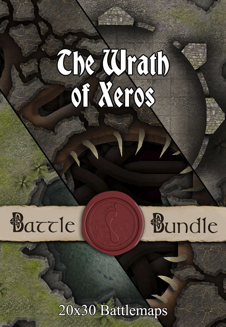 The Wrath of Xeros | 40x30 Battlemaps [BUNDLE] - Seafoot Games ...