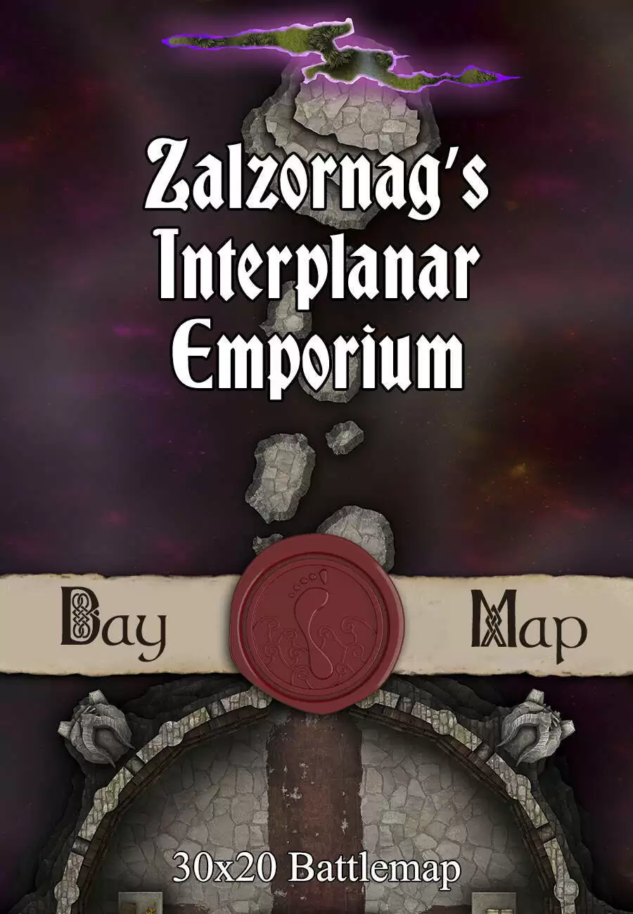 30x20 Battlemap - Zalzornag’s Interplanar Emporium - Seafoot Games ...