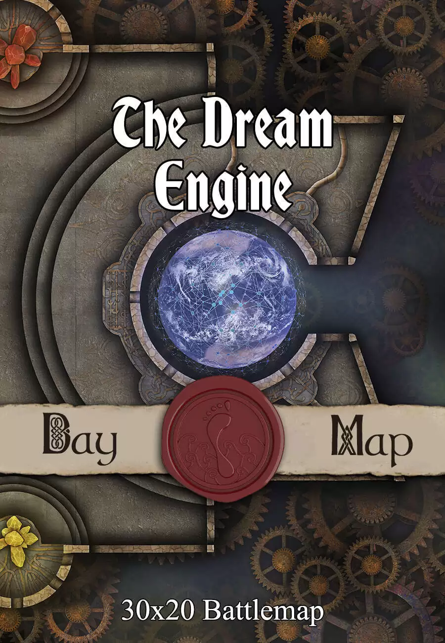 30x20 Battlemap - The Dream Engine - Seafoot Games | Magical | Sci-Fi ...