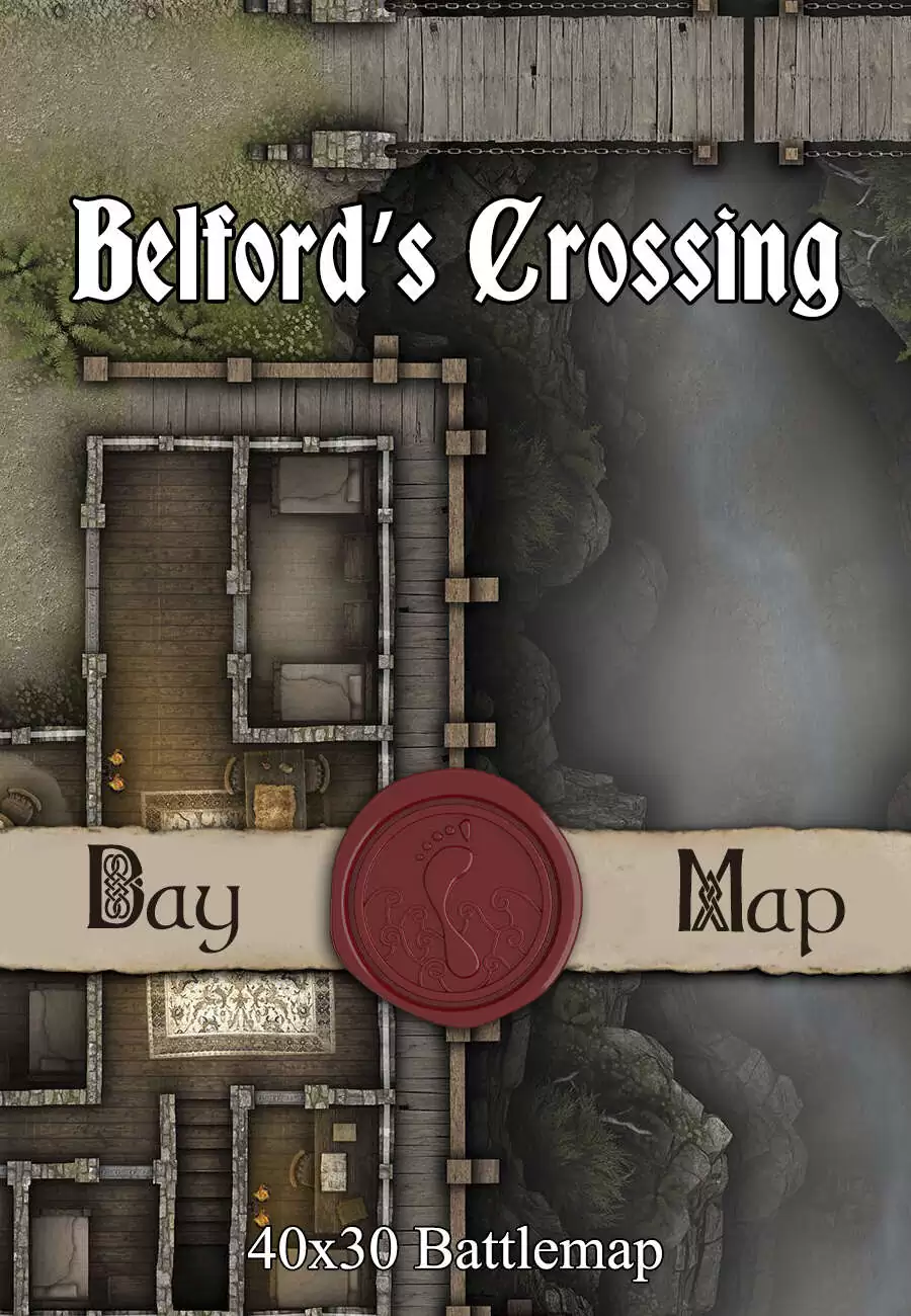 40x30 Multi-Level Battlemap - Belford's Crossing - Seafoot Games ...