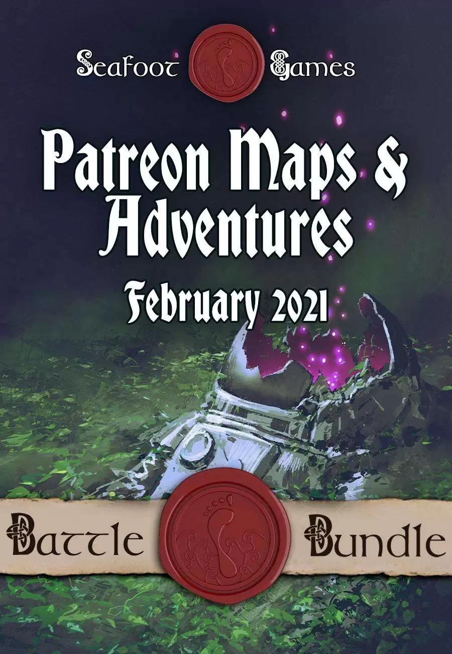 Patreon Maps & Adventures February 2021 [BUNDLE] - Seafoot Games | Bundles | DriveThruRPG