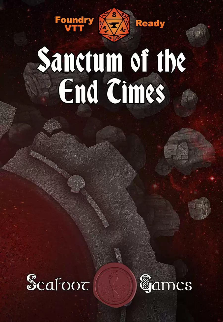 Sanctum of the End Times 40x30 Battlemap with Adventure (FoundryVTT ...