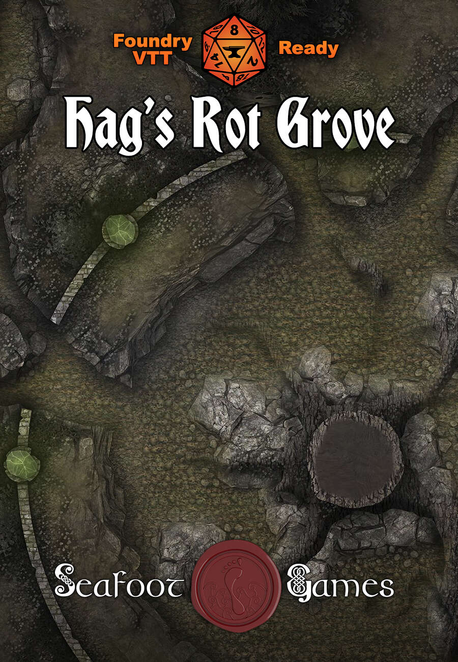 Hag’s Rot Grove 40x30 Battlemap with Adventure (FoundryVTT-Ready ...