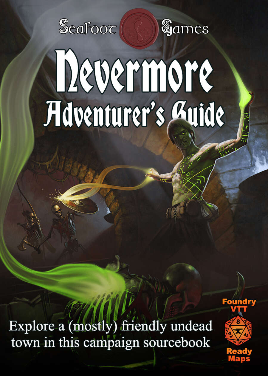 Nevermore Adventurer’s Guide TTRPG Battlemap Bundle - Seafoot Games | DriveThruRPG