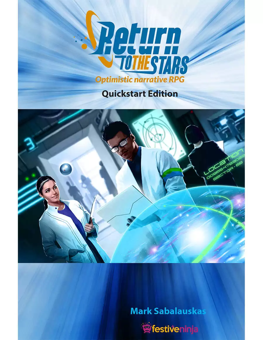 Return to the Stars! quickstart edition - Festive Ninja | DriveThruRPG