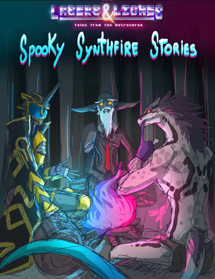 Spooky Synthfire Stories 2020 - Lasers & Liches | Lasers & Liches | DriveThruRPG