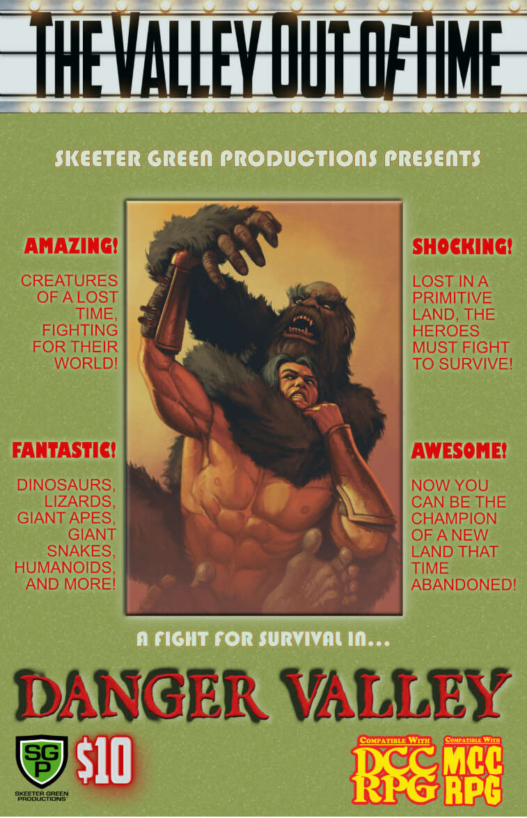 The Valley Out of Time - Danger Valley D/MCC - Skeeter Green ...