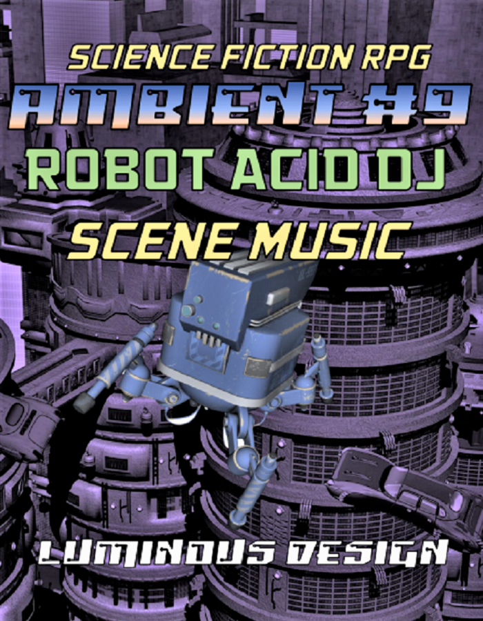 SCI-FI AMBIENT MUSIC #9 - Luminous Design | DriveThruRPG