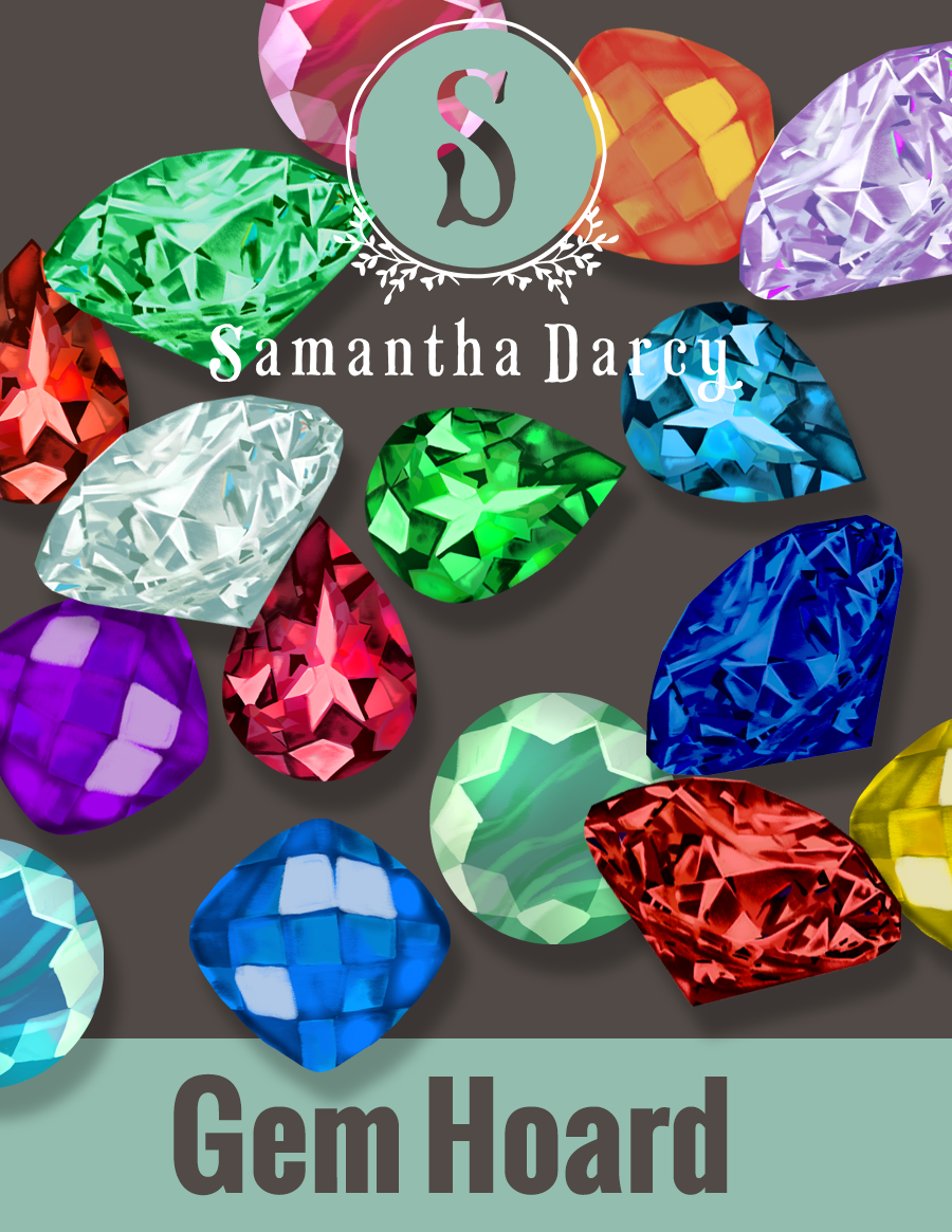 Filler Spot Art - Gem Hoard - by Samantha Darcy - Samantha Darcy ...