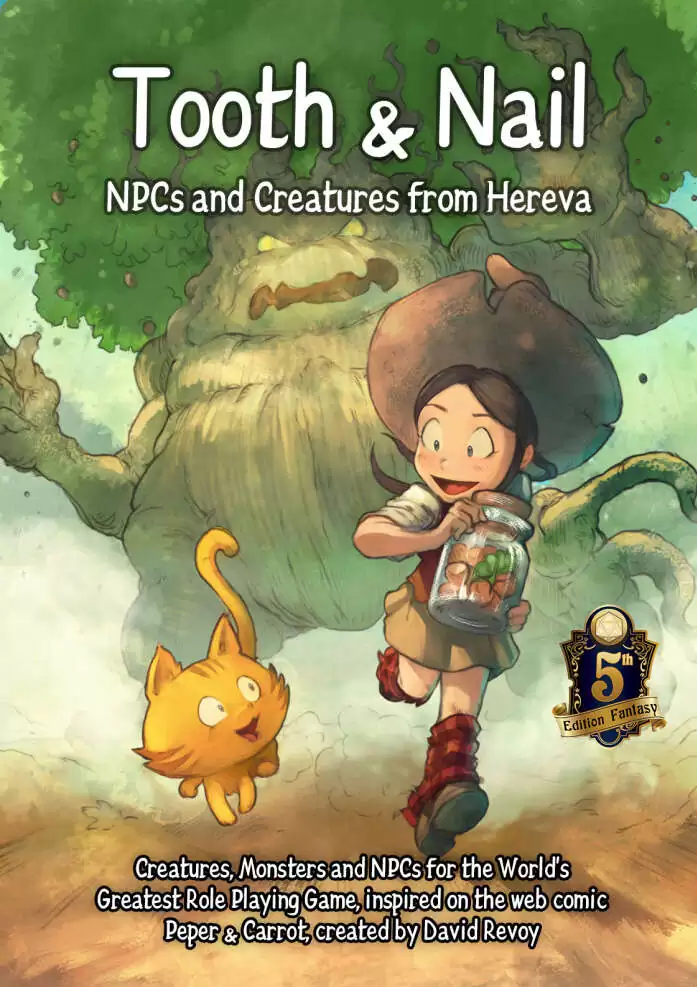 Tooth and Nail: Creatures of Hereva (5e) - Xacur | DriveThruRPG