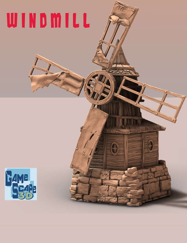 Windmill - GameScape3D | DriveThruRPG