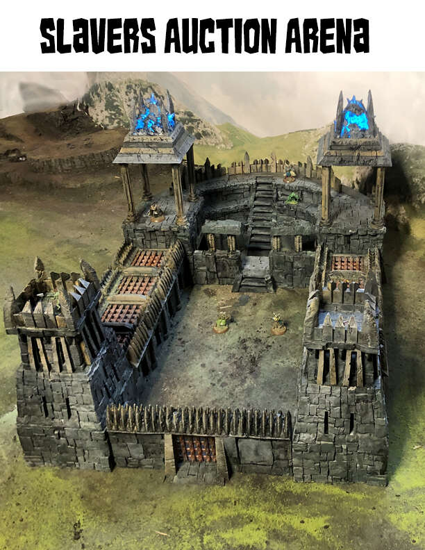Slavers Auction Arena and Prison - GameScape3D | DriveThruRPG