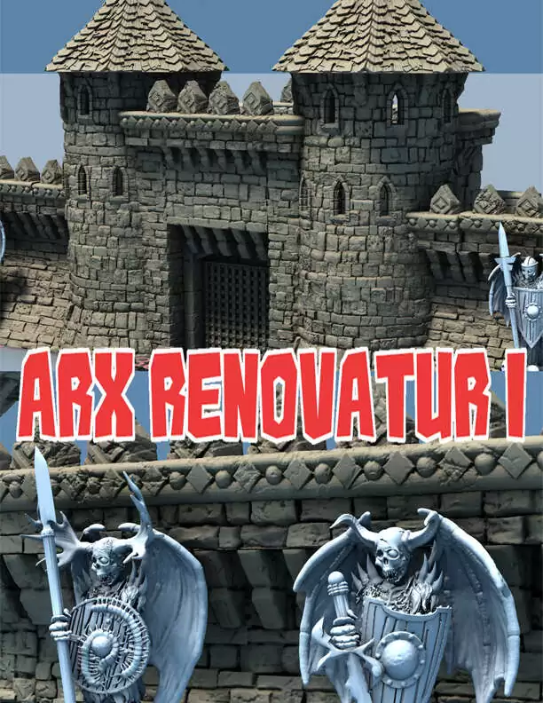 ARX RENOVATUR Part One: 28mm Citadel Gate, Walls, & Corner Towers ...