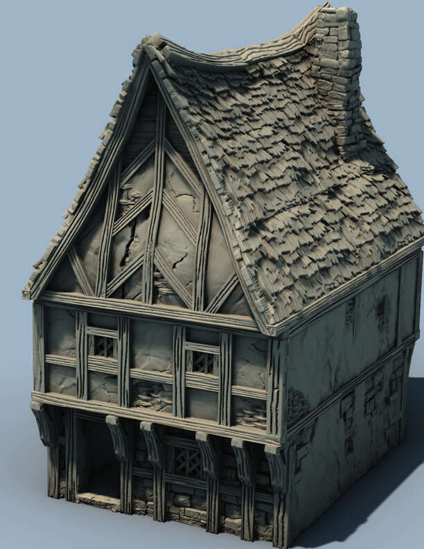 Timber Row House Beta - GameScape3D | DriveThruRPG