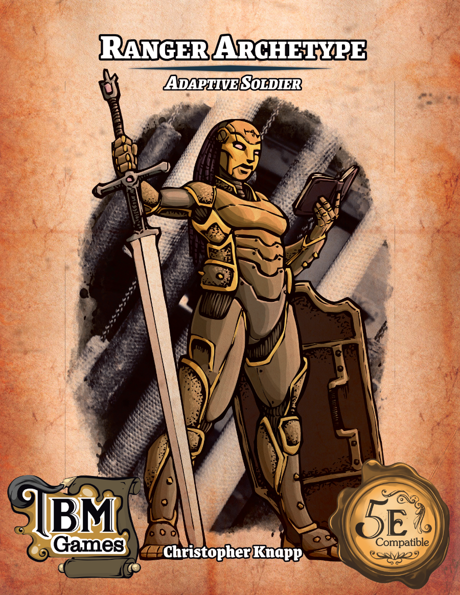 Ranger Archetype - Adaptive Soldier - TBM Games | DriveThruRPG
