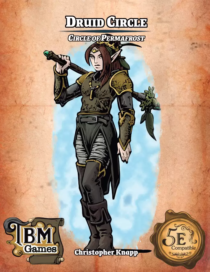 Druid Circle - Circle of Permafrost - TBM Games | DriveThruRPG