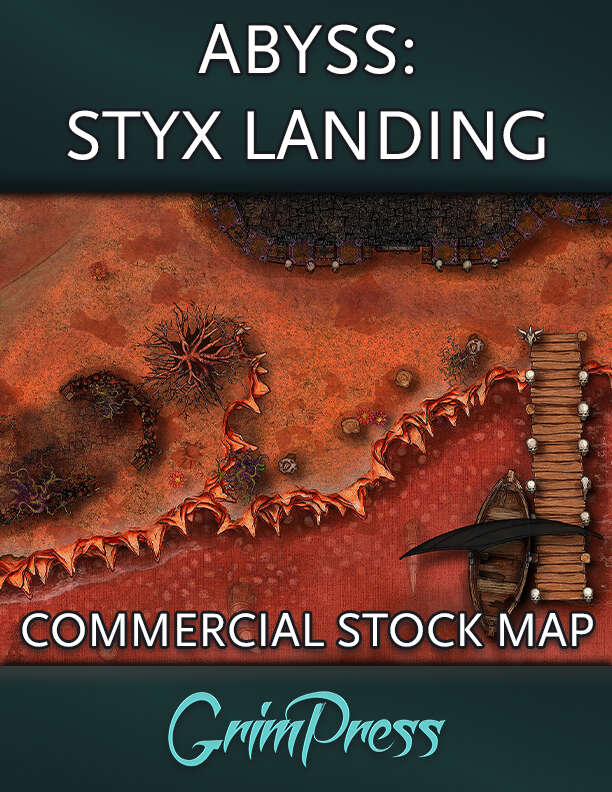 {Commercial} Stock Map: Abyss - Styx Landing - Grim Press | Publisher ...