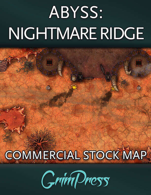 {Commercial} Stock Map: Abyss - Nightmare Ridge - Grim Press ...