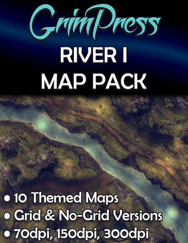 Unbound Atlas Map Pack - River I - Grim Press | Unbound Atlas ...
