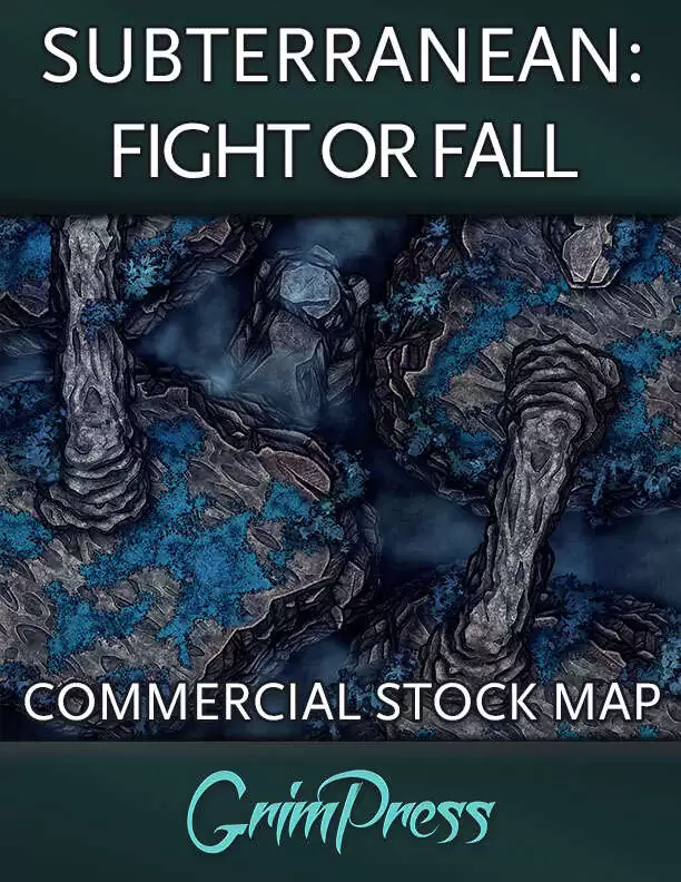 {Commercial} Stock Map: Subterranean - Fight or Fall - Grim Press ...