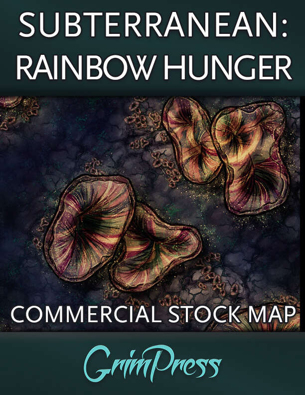 {Commercial} Stock Map: Subterranean - Rainbow Hunger - Grim Press ...