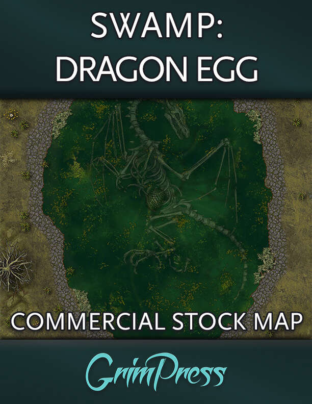 {Commercial} Stock Map: Swamp - Dragon Egg - Grim Press | Publisher ...