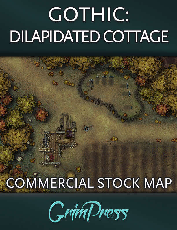 {Commercial} Stock Map: Gothic - Dilapidated Cottage - Grim Press ...