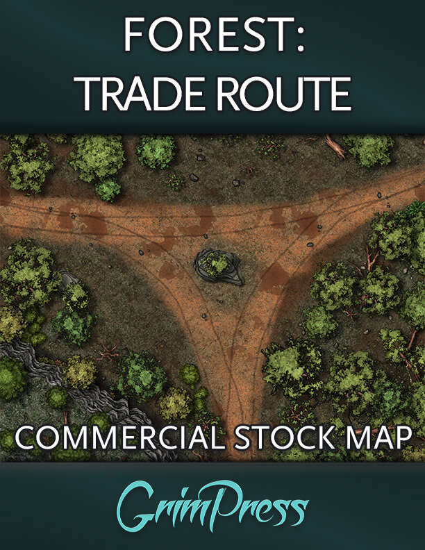 {Commercial} Stock Map: Forest - Trade Route - Grim Press | Publisher ...