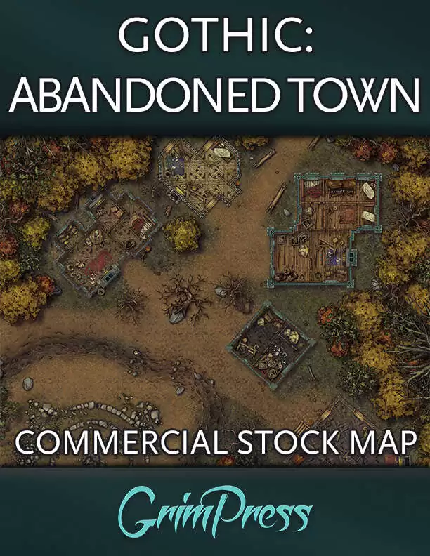 {Commercial} Stock Map: Gothic - Abandoned Town - Grim Press ...