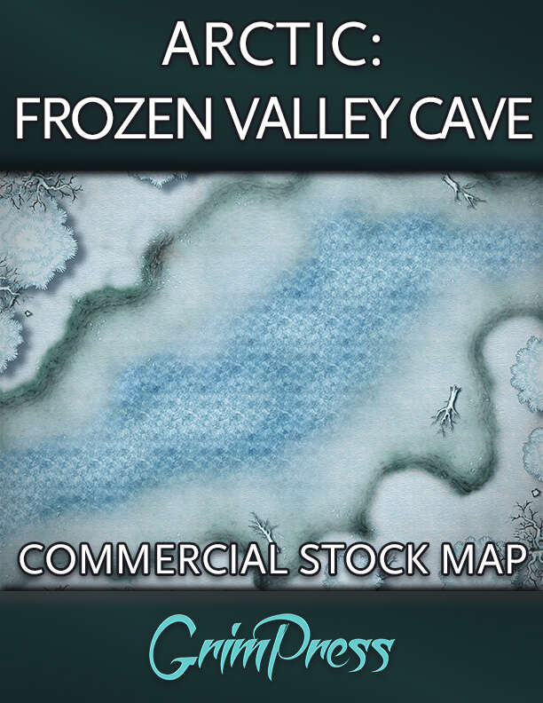 {Commercial} Stock Map: Arctic - Frozen Valley Cave - Grim Press ...