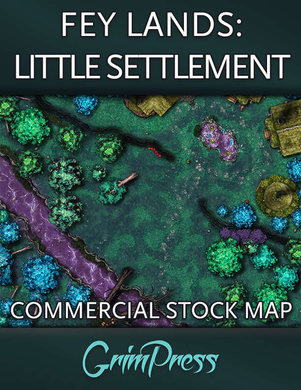 {Commercial} Stock Map: Fey Lands - Little Settlement - Grim Press ...