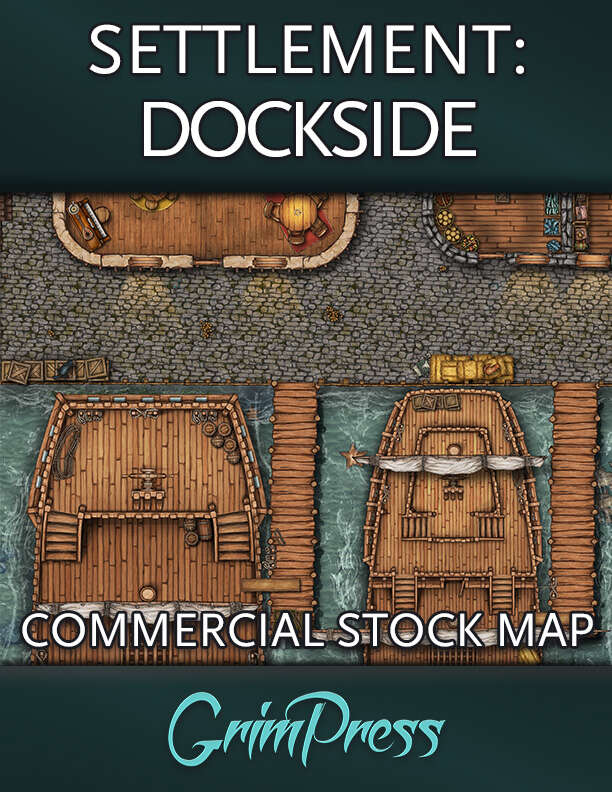 {Commercial} Stock Map: Settlement - Dockside - Grim Press | Publisher ...