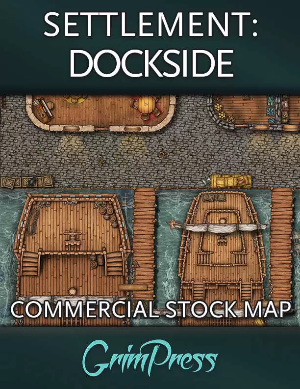 {Commercial} Stock Map: Settlement - Dockside - Grim Press | Publisher ...