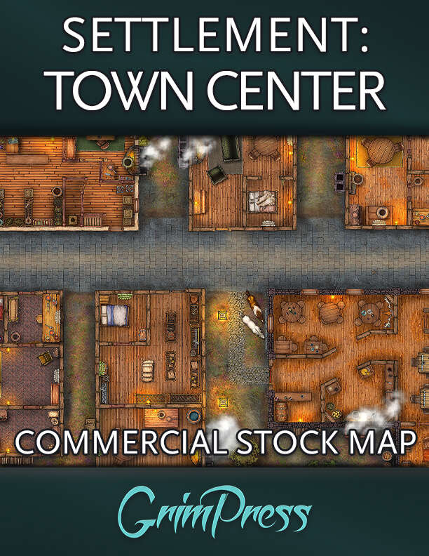{Commercial} Stock Map: Settlement - Town Center - Grim Press ...