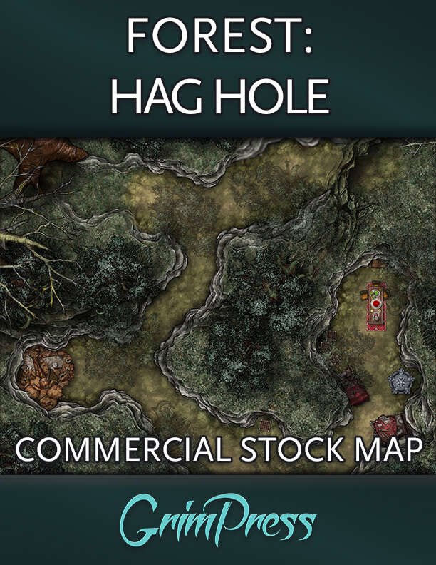 {Commercial} Stock Map: Forest - Hag Hole - Grim Press | Publisher ...