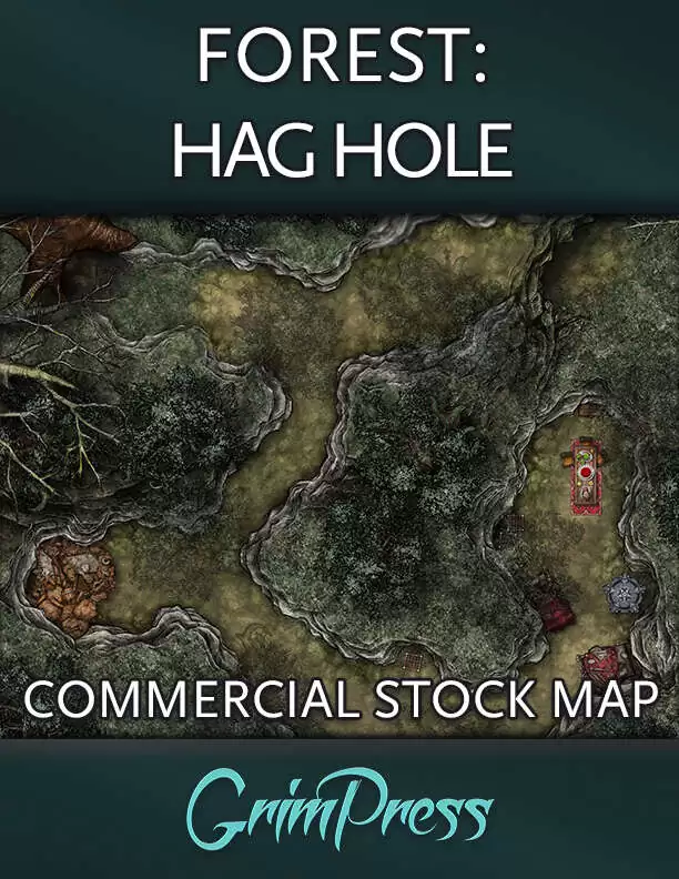 {Commercial} Stock Map: Forest - Hag Hole - Grim Press | Publisher ...