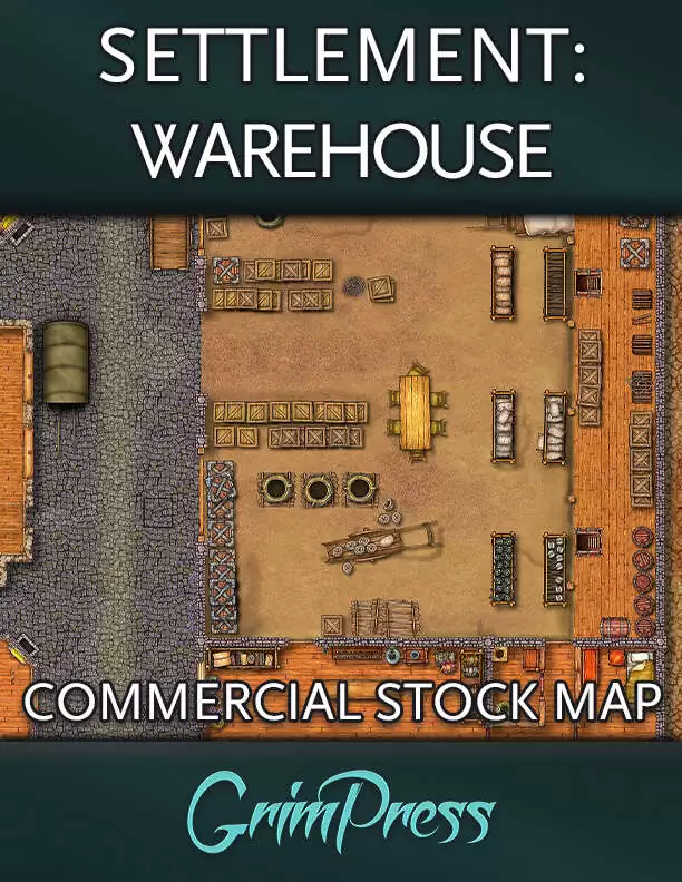 {Commercial} Stock Map: Settlement - Warehouse - Grim Press | Publisher ...