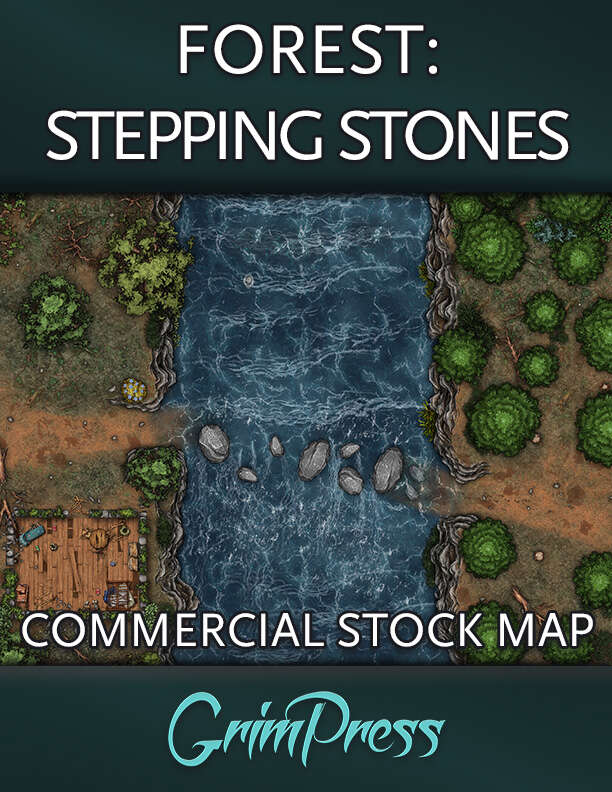 {Commercial} Stock Map: Forest - Stepping Stones - Grim Press ...