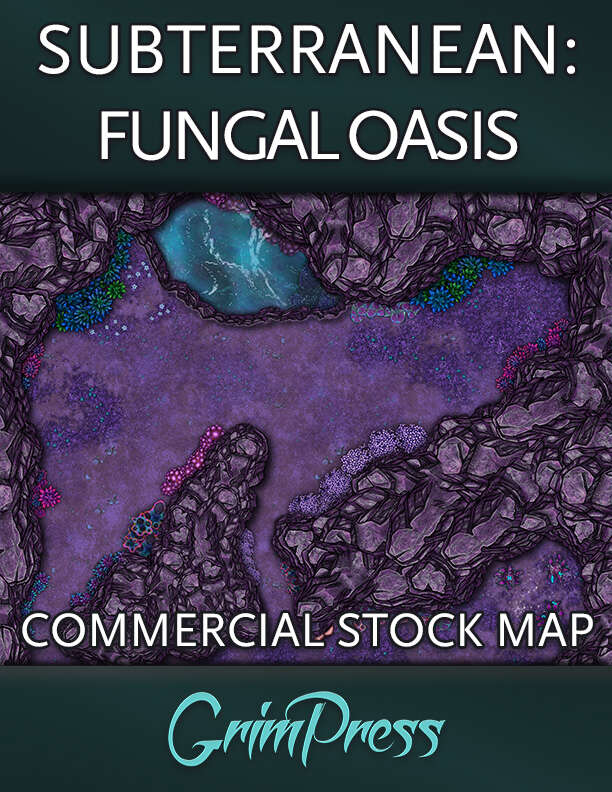 {Commercial} Stock Map: Subterranean - Fungal Oasis - Grim Press ...
