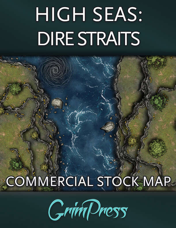 {Commercial} Stock Map: High Seas - Dire Straits - Grim Press ...