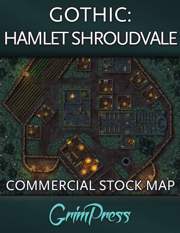 {Commercial} Stock Map: Gothic - Hamlet Shroudvale - Grim Press ...